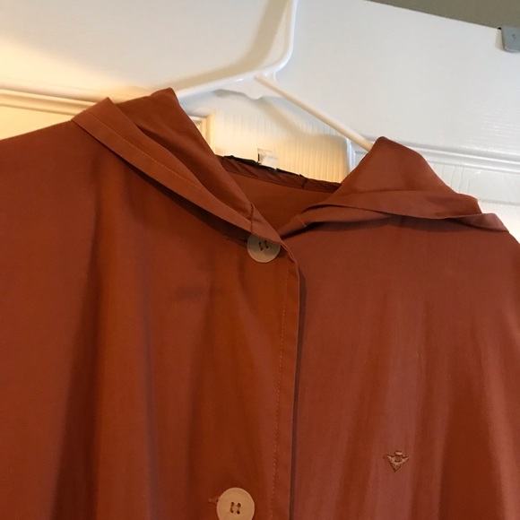 Bottega Veneta | Jackets & Coats | Rust Coloured Cape | Poshmark